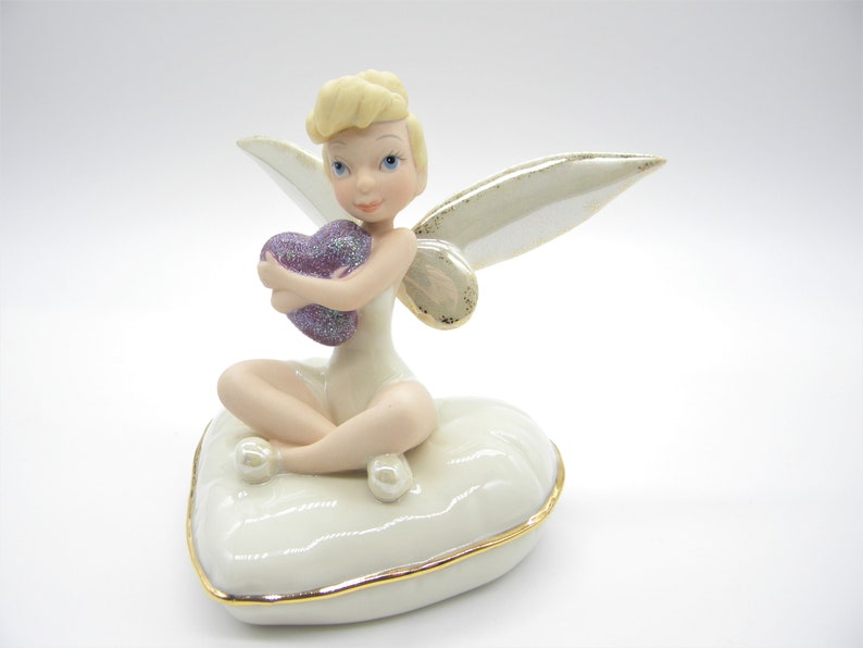 Lenox Tinker Bell pixie Heart Figurine - Etsy