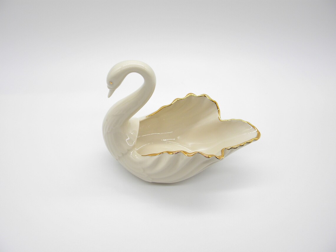 Lenox 120 Anniversary Swan With 24K Gold Trim - Etsy