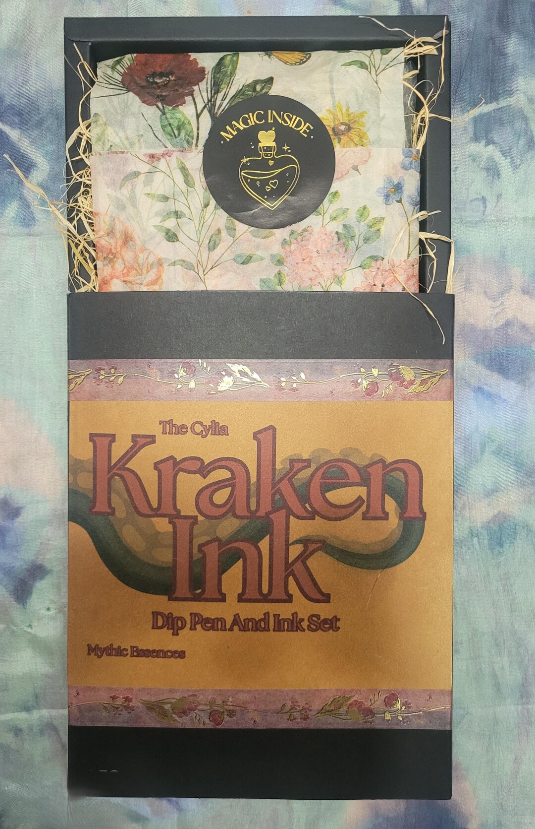 Kraken Calligraphy Dip Pen Ink Set: Mythic Gift for Writers - Etsy