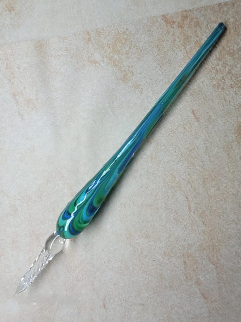 Phoenix Themed Dip Pen & Ink Gift Set: Glass Pen, Mythical Theme - Etsy