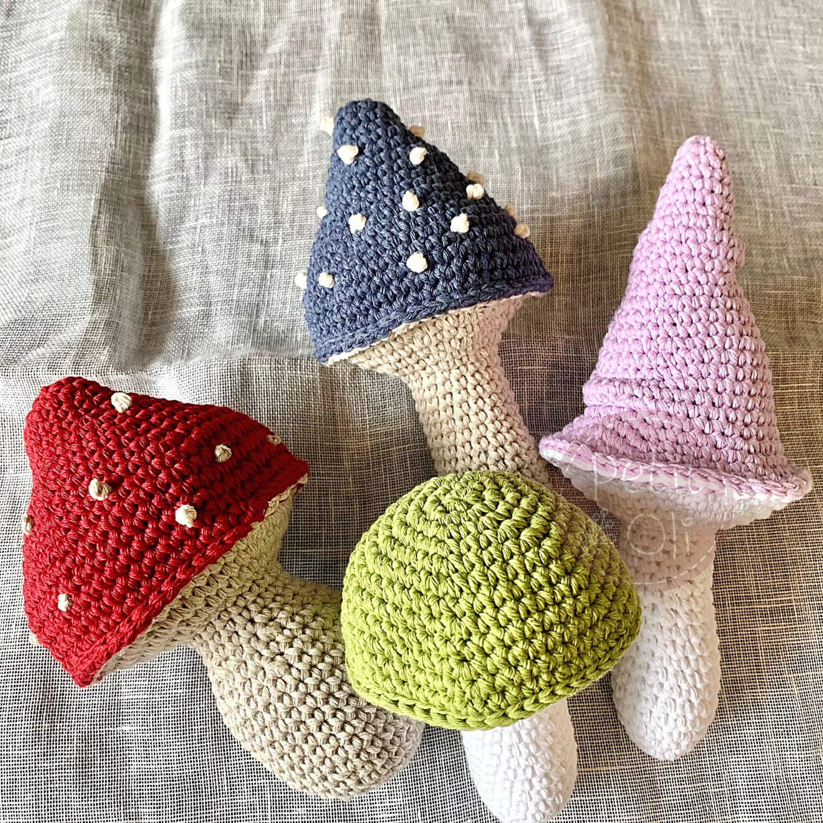 Baby häkeln Rassel / Pilz Rassel / Pilz Spielzeug/häkeln | Etsy