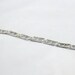 Double Ladder Link Bracelet- Handmade Silver Chain Bracelet- Hammer ...