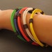 Bright Plastic Bangles Made From Recycled Plastic, Recycled Jewelry ...