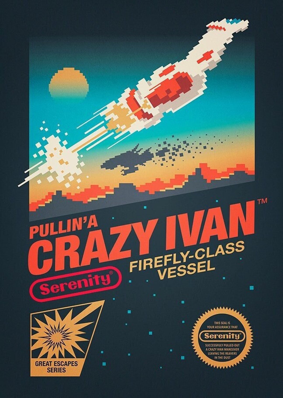 Crazy Ivan - A4 Edition - - Etsy