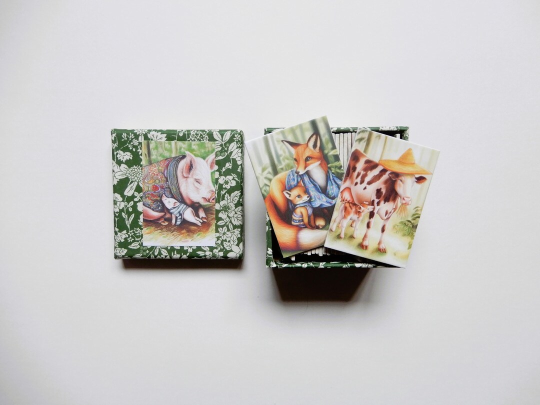 Memory Game Cock Hen Chicken Matching Game - Etsy