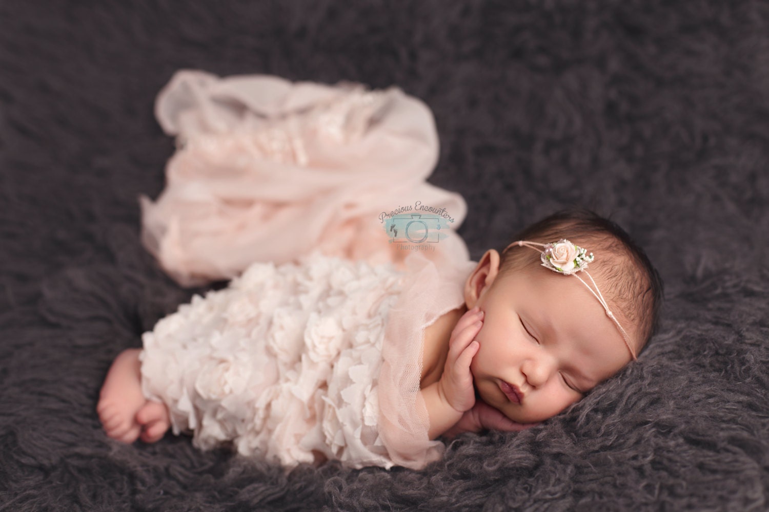 NEWBORN BABY WRAP : light pink rose textured baby wrap | Etsy