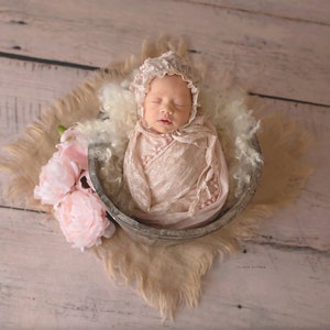 NEWBORN BABY WRAP : Pink Baby Wrap 18'' X 64 - Etsy