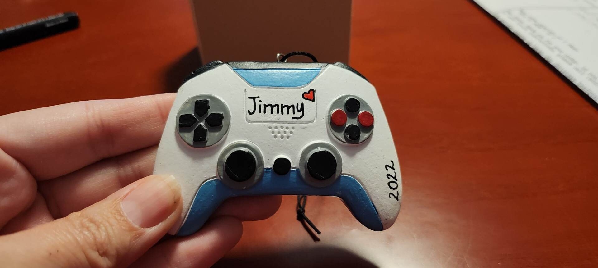 Personalized Gamer Controller Ornament select Colors - Etsy