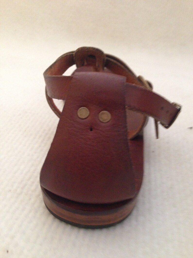 Leather Sandals Women Toe Loop Sandals Custom Size - Etsy