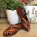 Colored Leather Sandals, Leather Sandals Unisex, Woven Leather Buckle ...