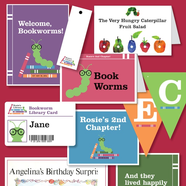 Book Themed Birthday - Etsy