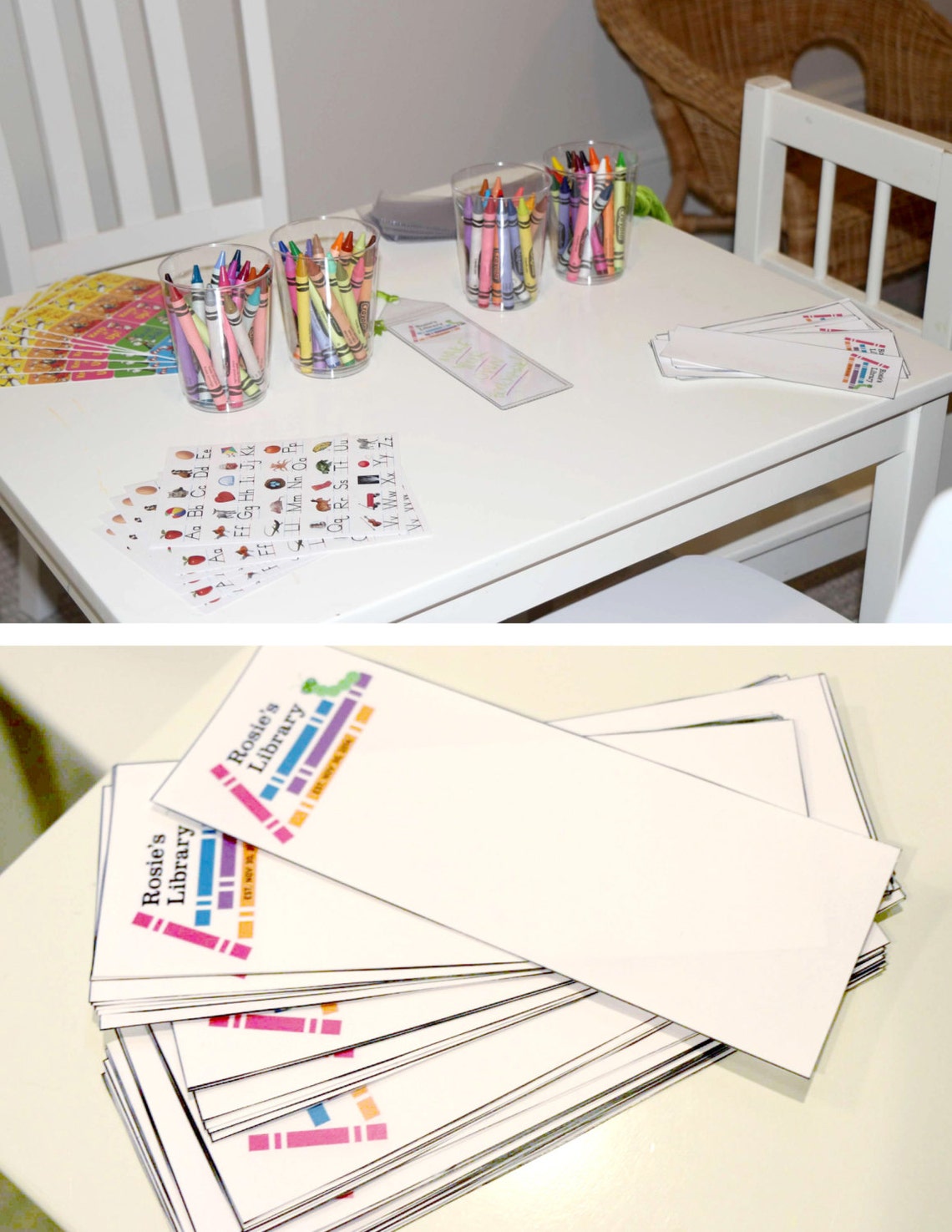 Girls Bookworm Library-themed Birthday - Printable - Etsy