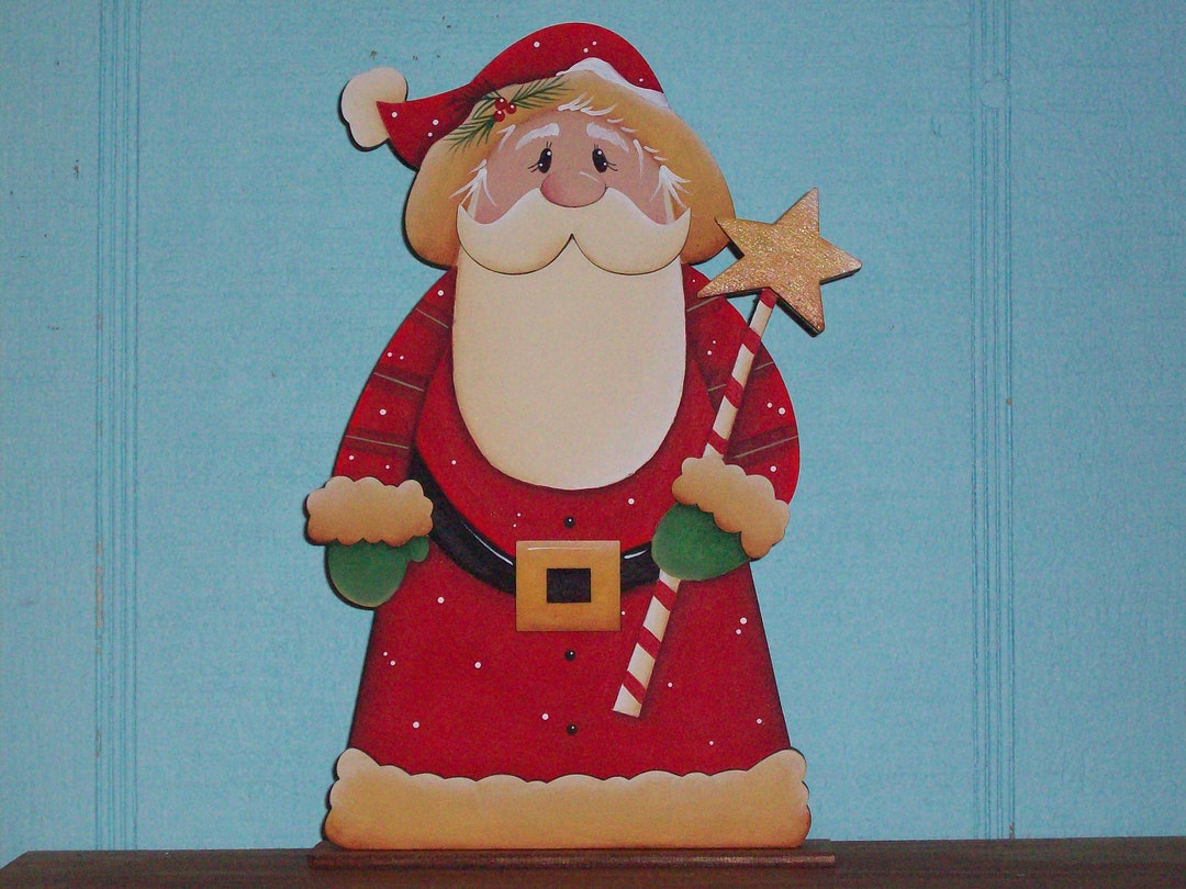 Twinkle Star Santa II Stand Up - Etsy