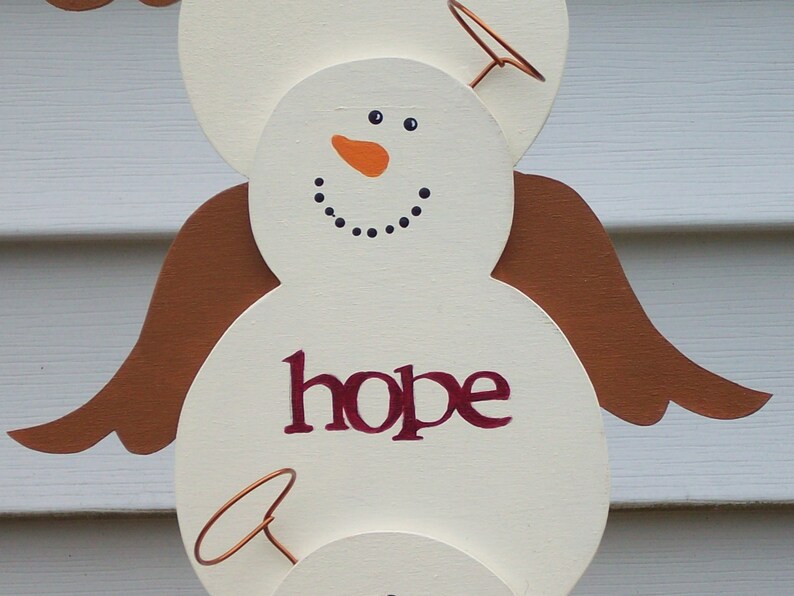 Snowmen Angels | Etsy