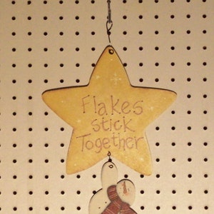 Flakes Stick Together - Etsy