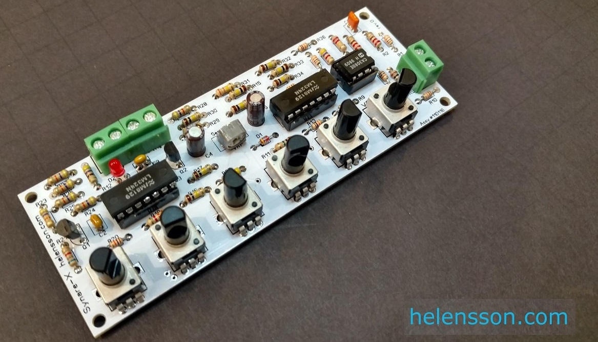 Synare-x Sensor Clone Synth Board Kit – Analog Drum Synthesizer Module ...