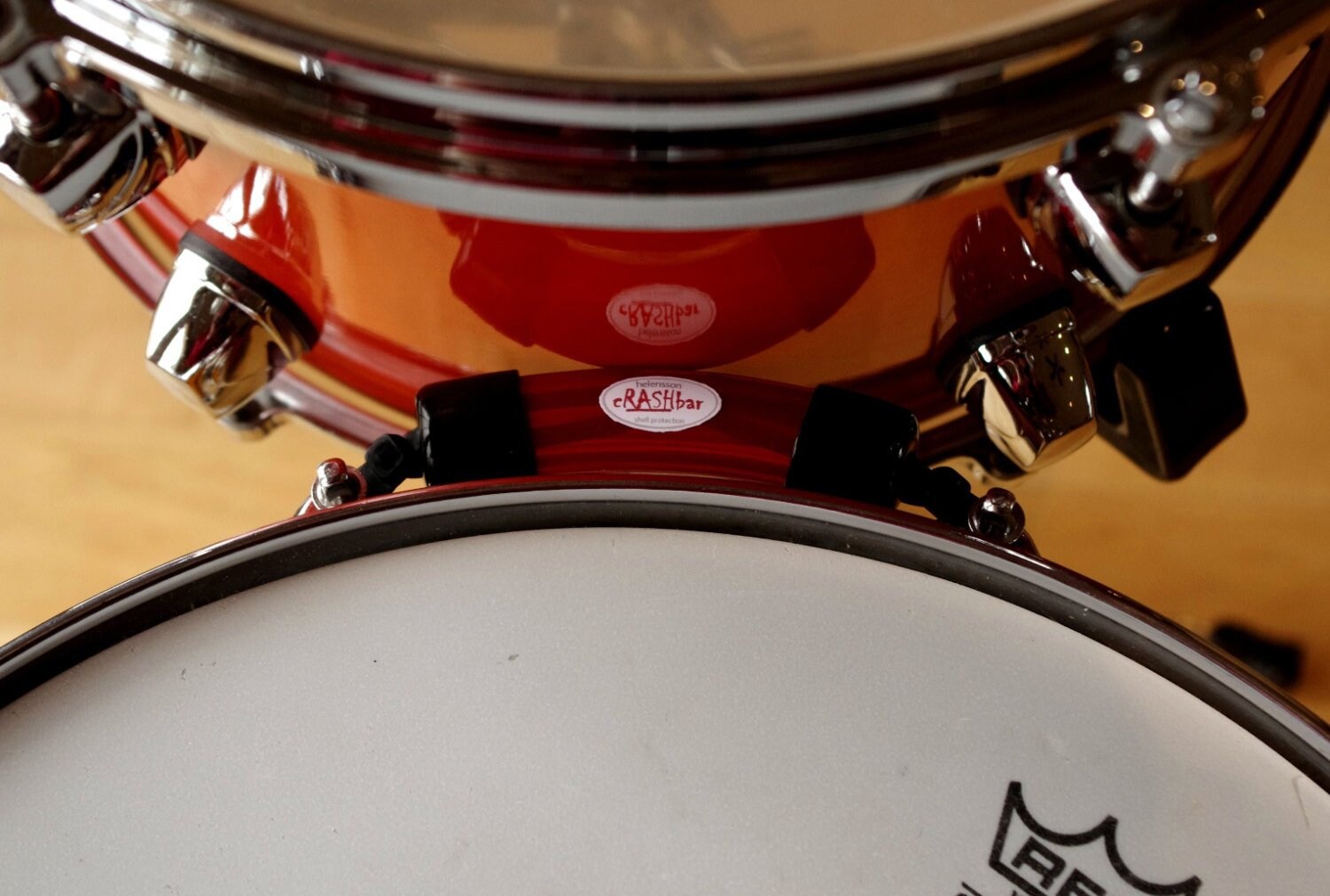 Crashbar Drum Finish Bumper Protector - No More Tom Rash From Your ...