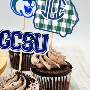 Georgia College Toppers, Charcuterie Picks, Choose Your Designs - Etsy