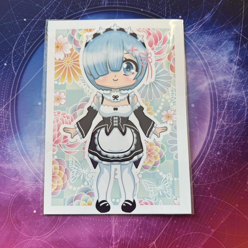 Re:zero Poster - Etsy