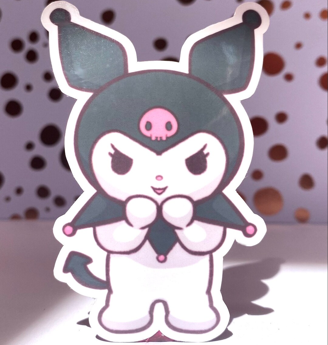 Kuro Die Cut Sticker, Water Resistant Vinyl Stickers, Kuromie Stickers ...