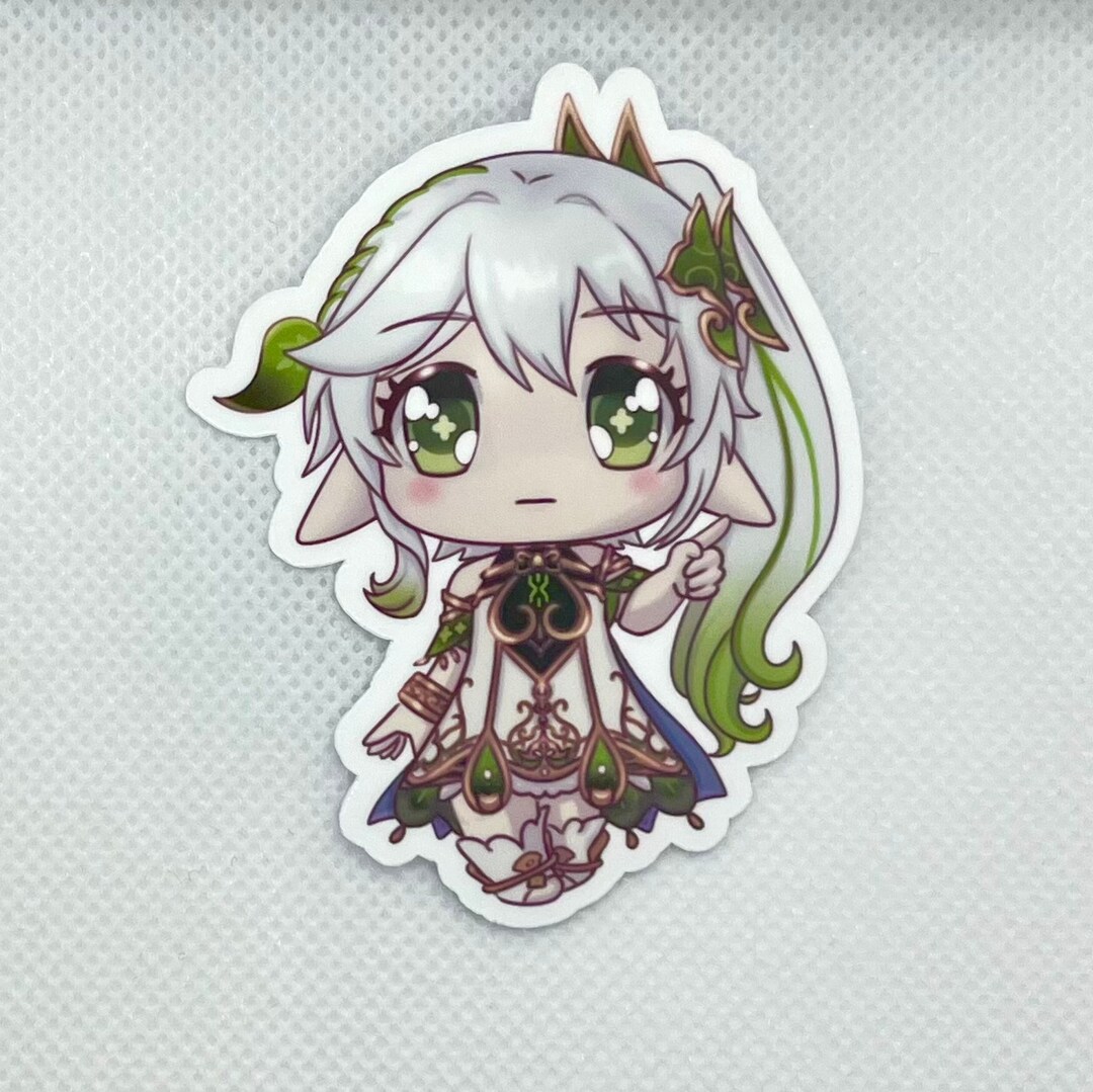 Nahida, Genshin Impact, Die Cut Sticker, Water Resistant Vinyl Stickers ...