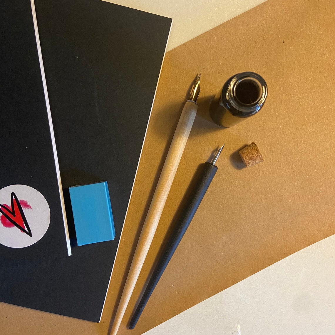 Dip Pen and Ink Drawing Kit. | Etsy