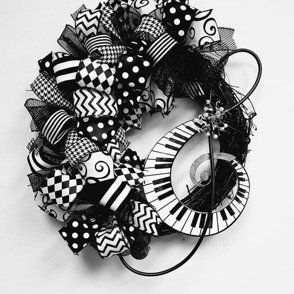 Music Wreath - Etsy