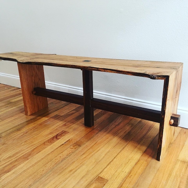 Waterfall Edge Bench - Etsy