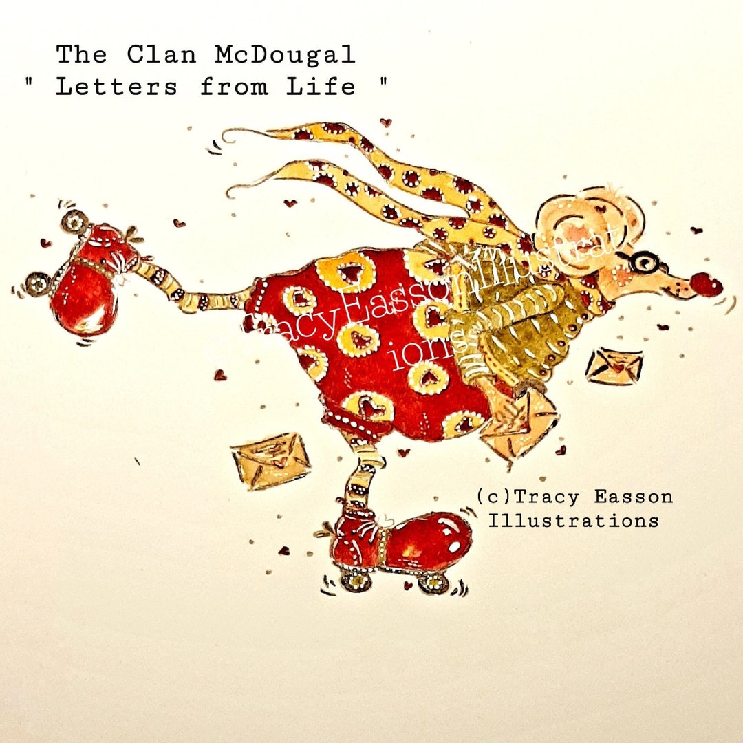 Special Bundle -collection 1-4xa6 Stamp Sets-tracy Easson Illustrations ...