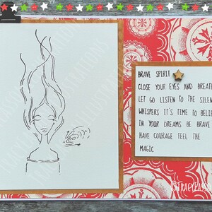 Angels of Love and Light A6 Stamp Set-believe-tracy Easson ...