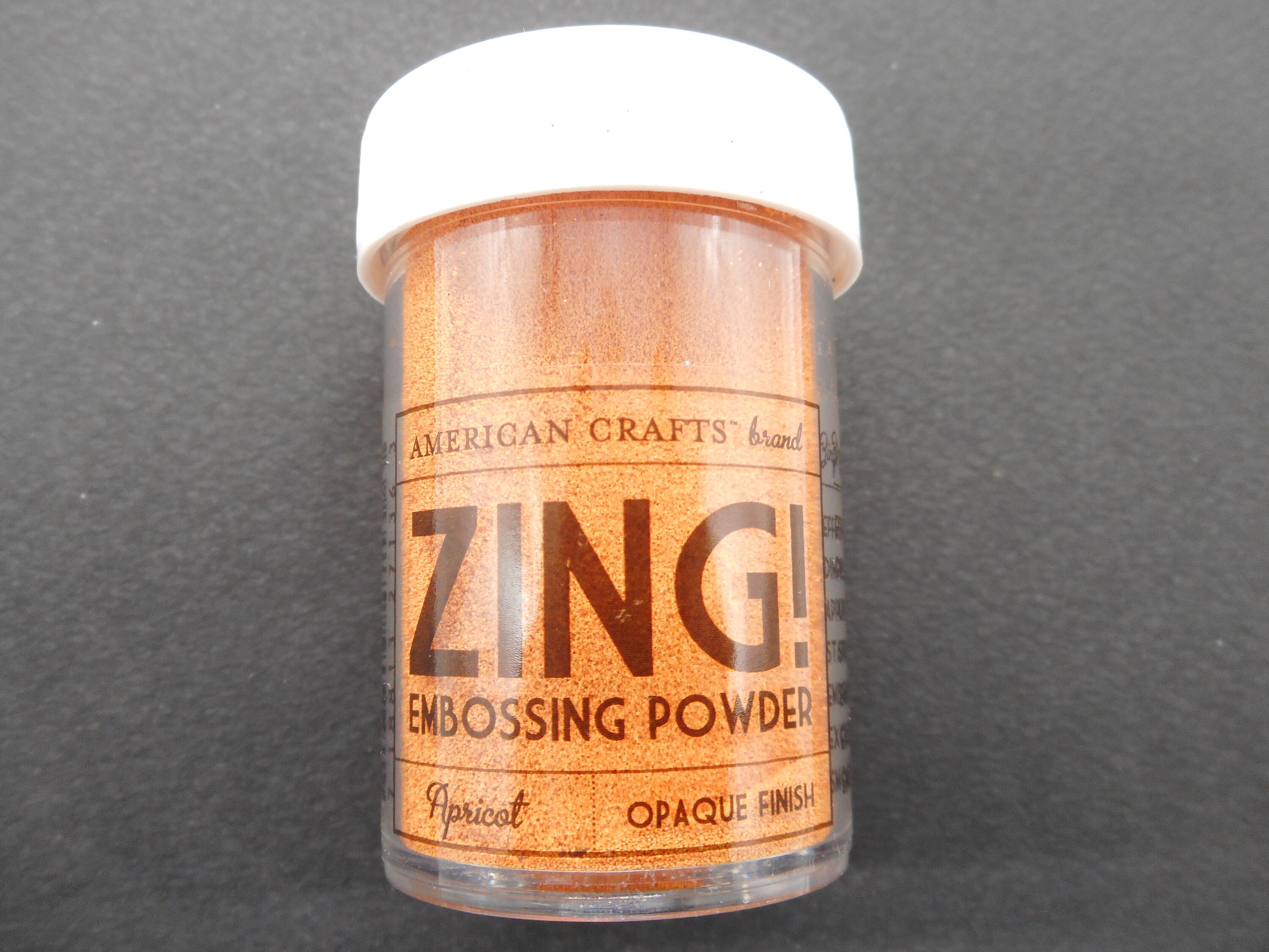 Papercraft Embellishments Embossing Powder Embossing Powder Apricot ...