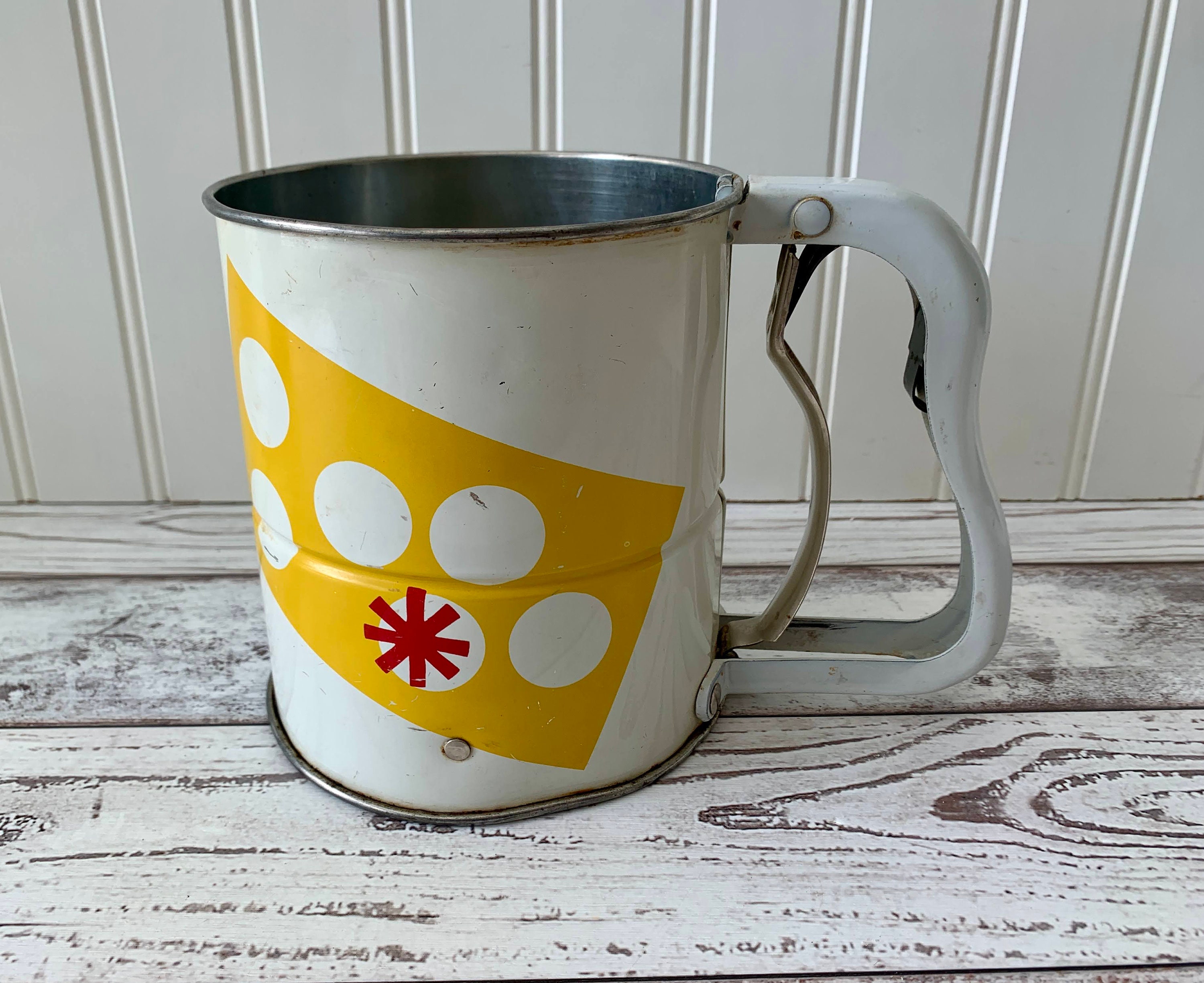 Home & Living Cookware Made in U.S.A. Vintage Androck Flour Sifter etna ...