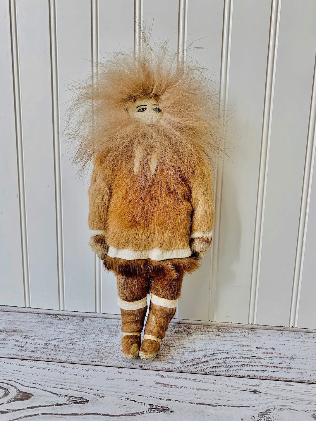 Vintage Native Alaskan Doll Handmade Inuit Eskimo Doll - Etsy