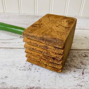 Vintage Kitchen Mallet Mallet With Green Wood Handle Dual - Etsy