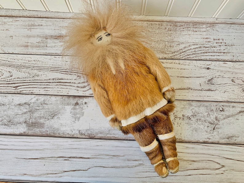Vintage Native Alaskan Doll Handmade Inuit Eskimo Doll | Etsy