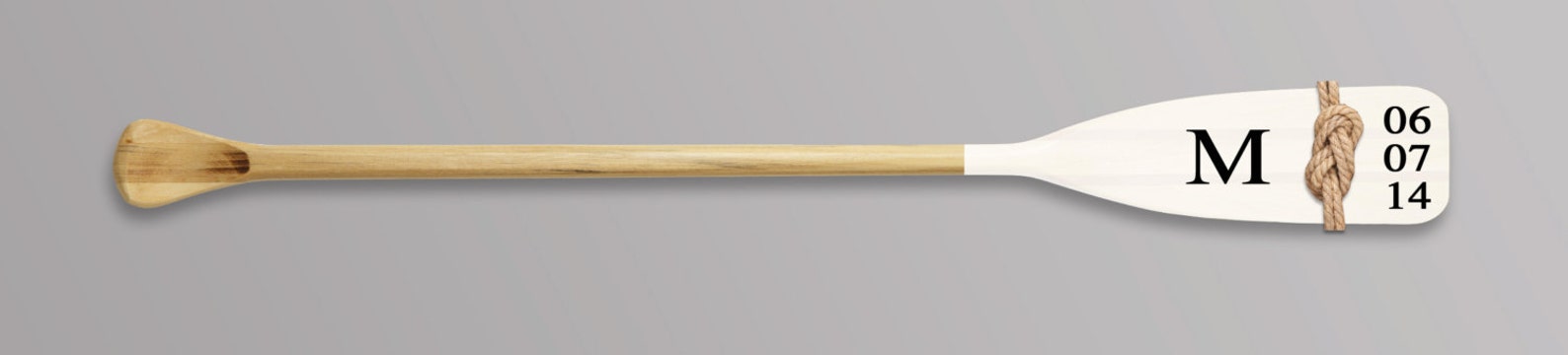 Wedding Date Paddle With LOVE Knot Custom Hand-painted Paddle for Your ...