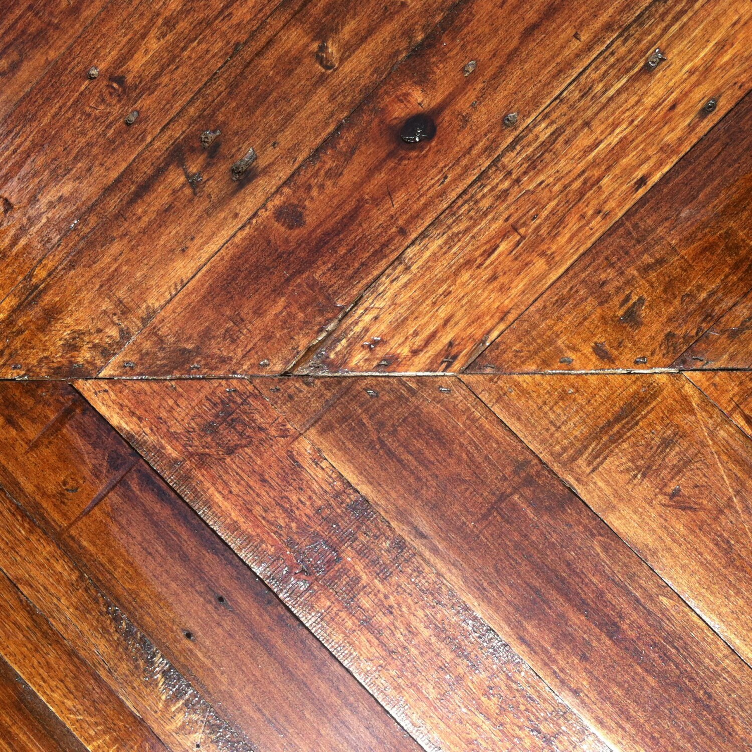 Chevron Dining Table - Etsy