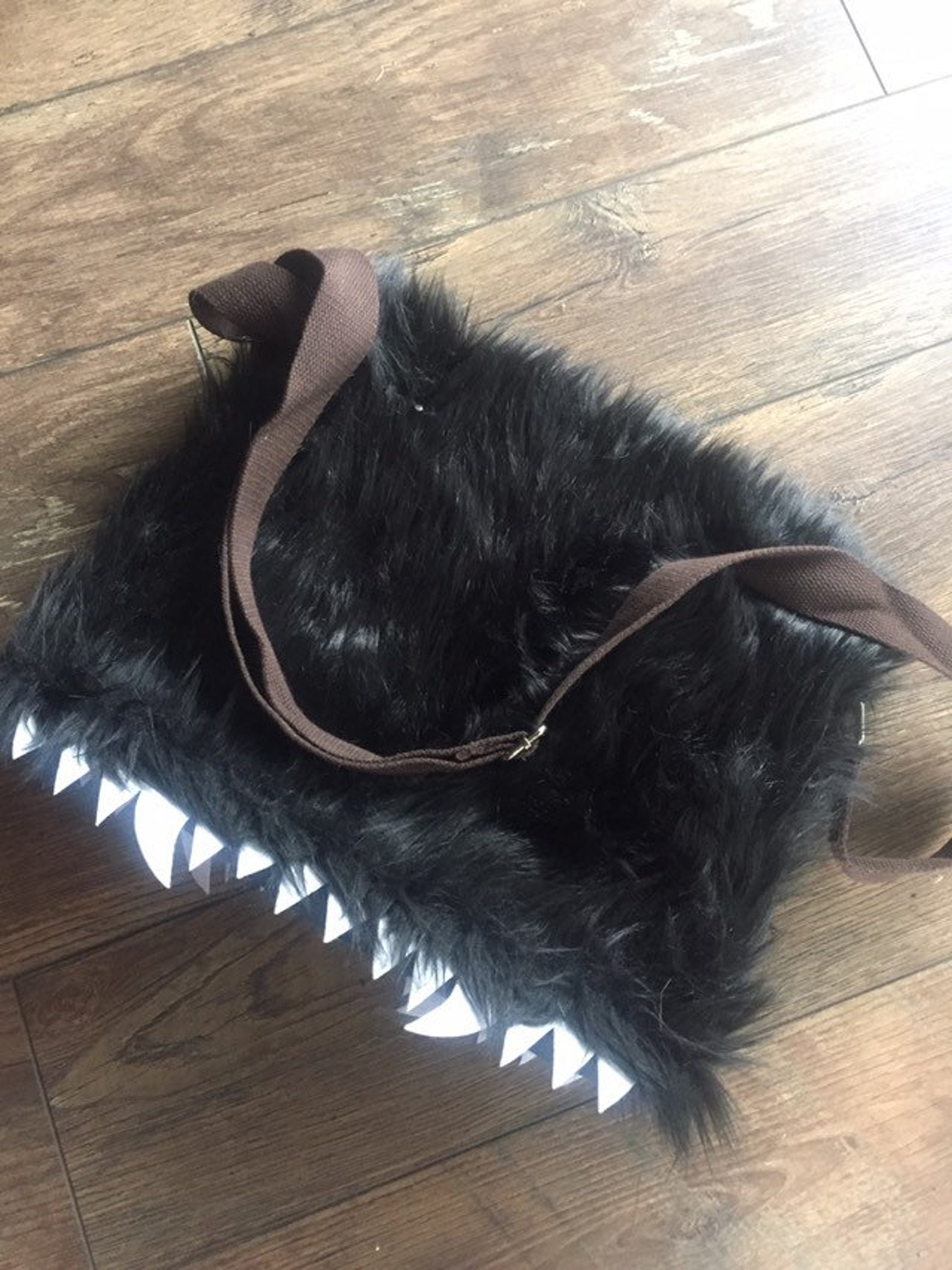 Furry Monster Messenger Bag Mens/womens Bag Purse - Etsy