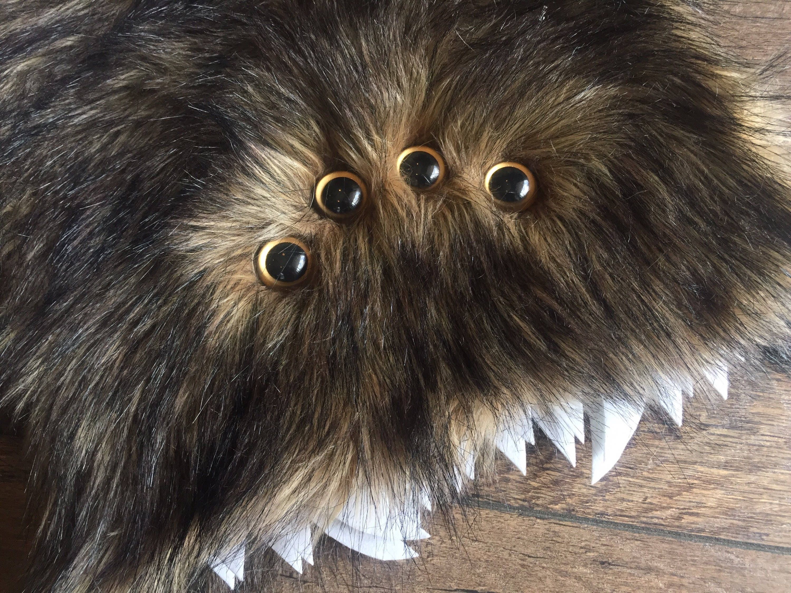 Furry Monster Binder | Etsy