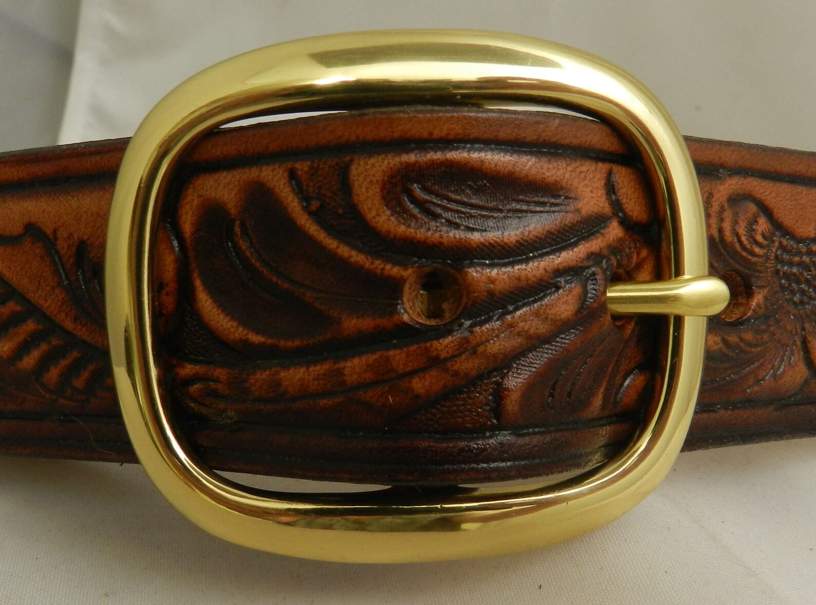 KIDS SOLID BRASS Buckle for Kids 1 1/4" Name Belts - Etsy