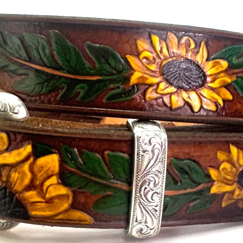 Sunflower Belt - Etsy