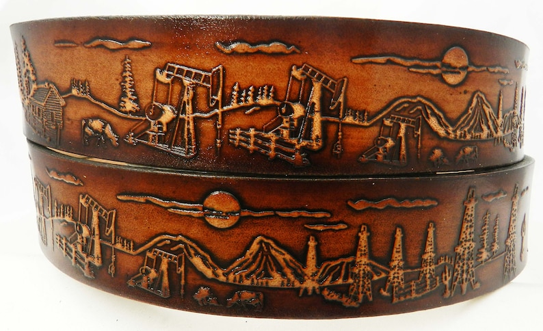 BELT OILFIELD Gavere Leather
