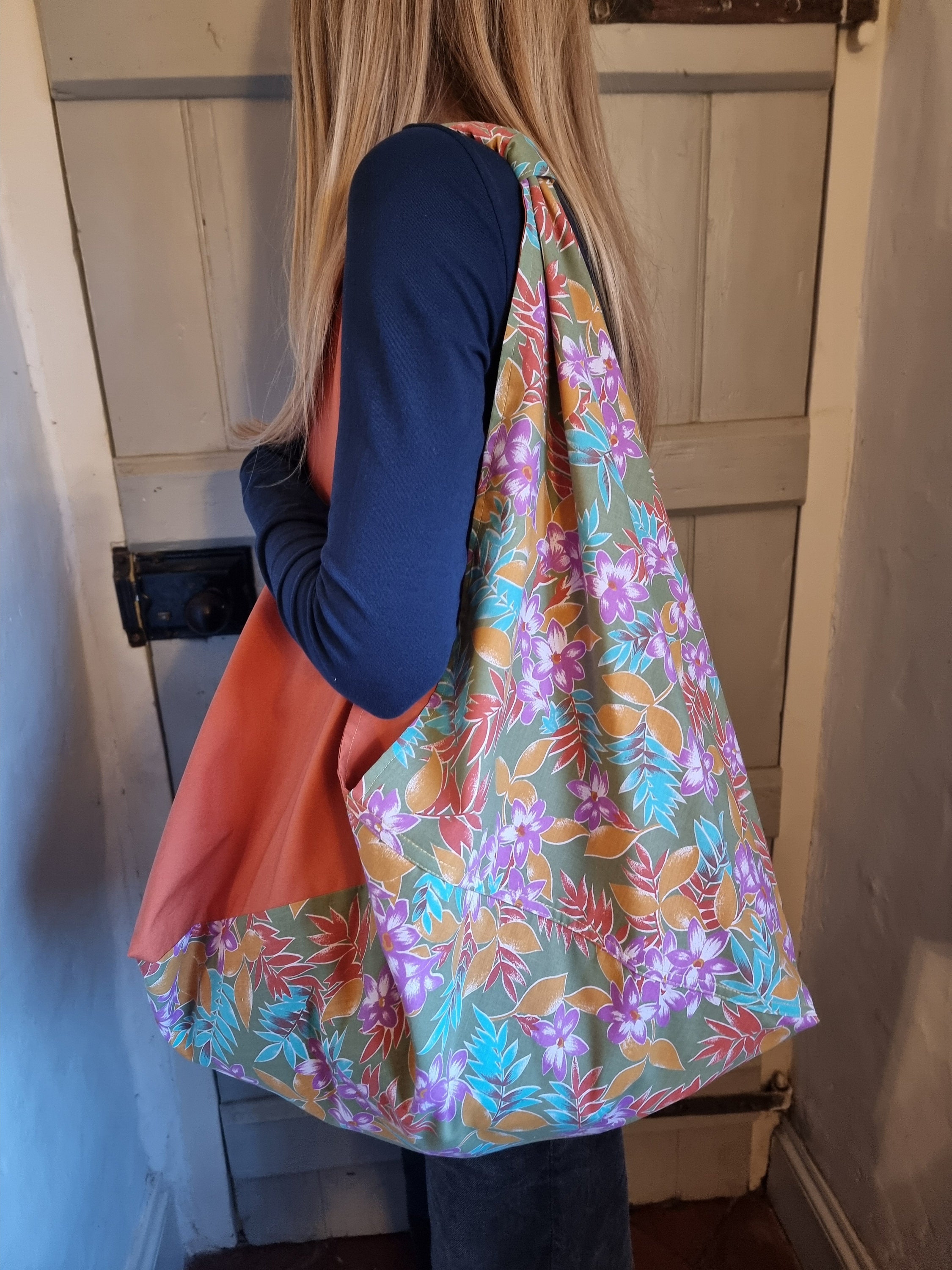 Japanese Style Lined Origami Bag Large - Etsy