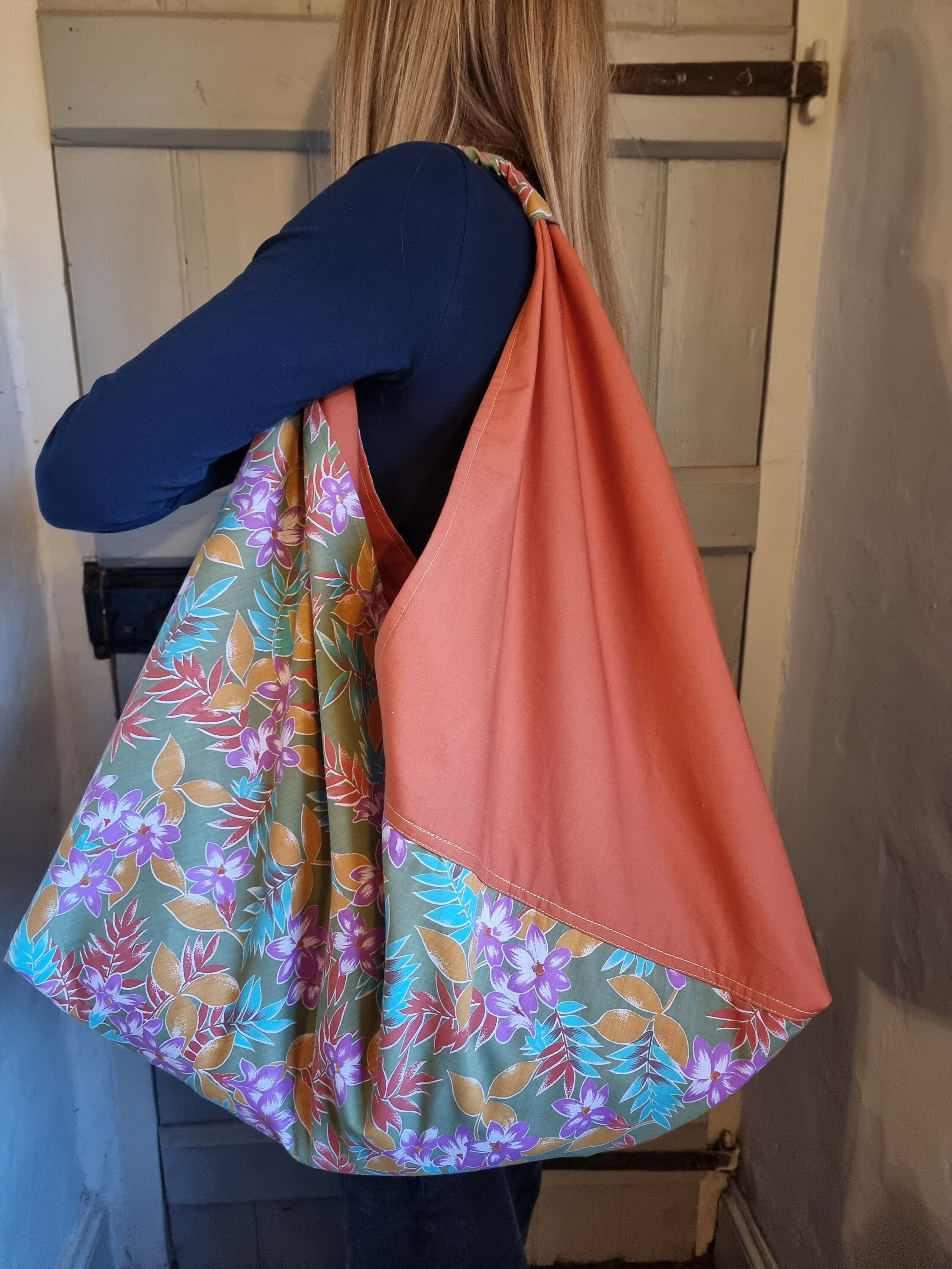 Japanese Style Lined Origami Bag Large - Etsy