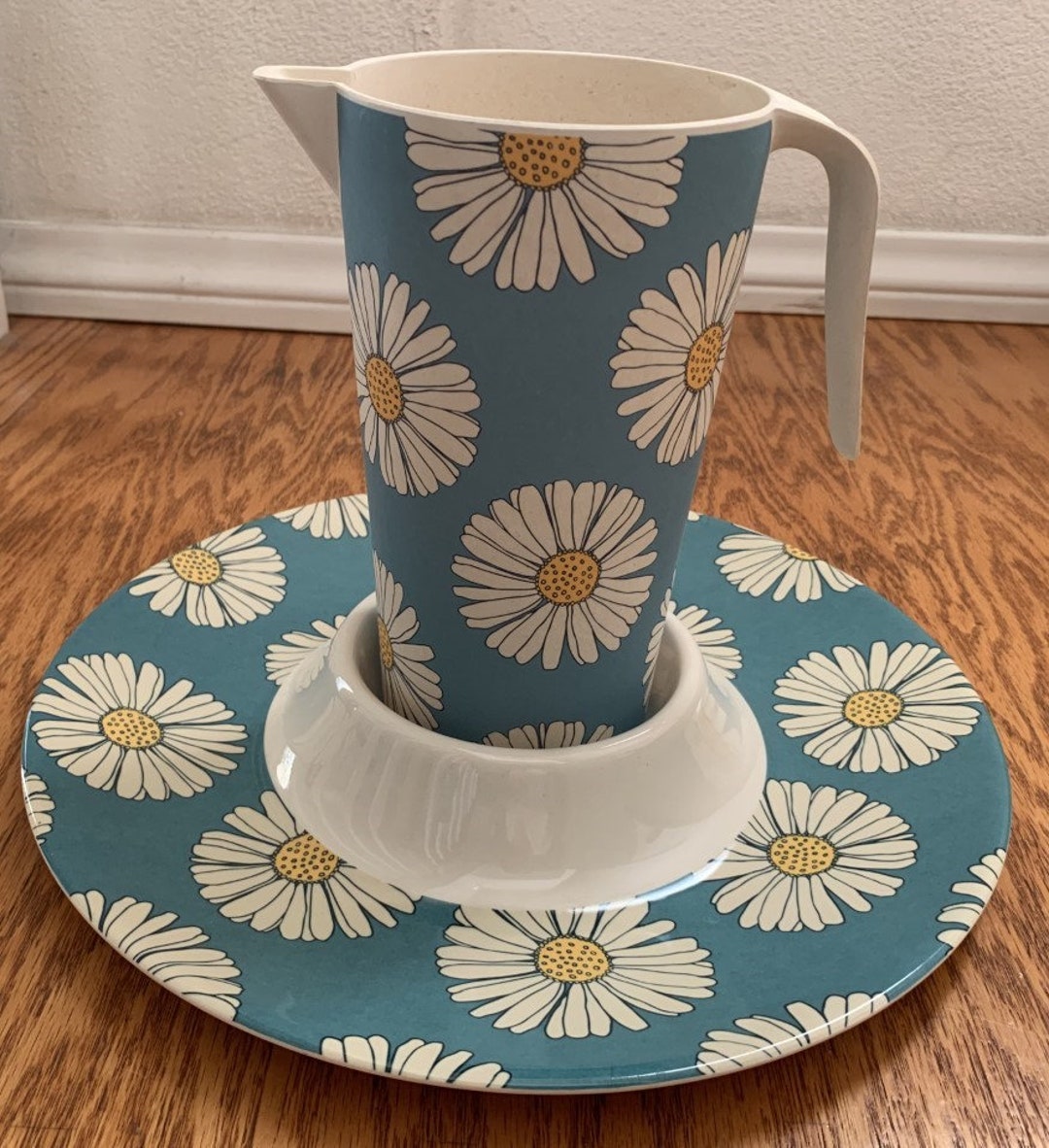 Vintage Mathilda Jane Pitcher and Chip and Dip Platter Set - Etsy