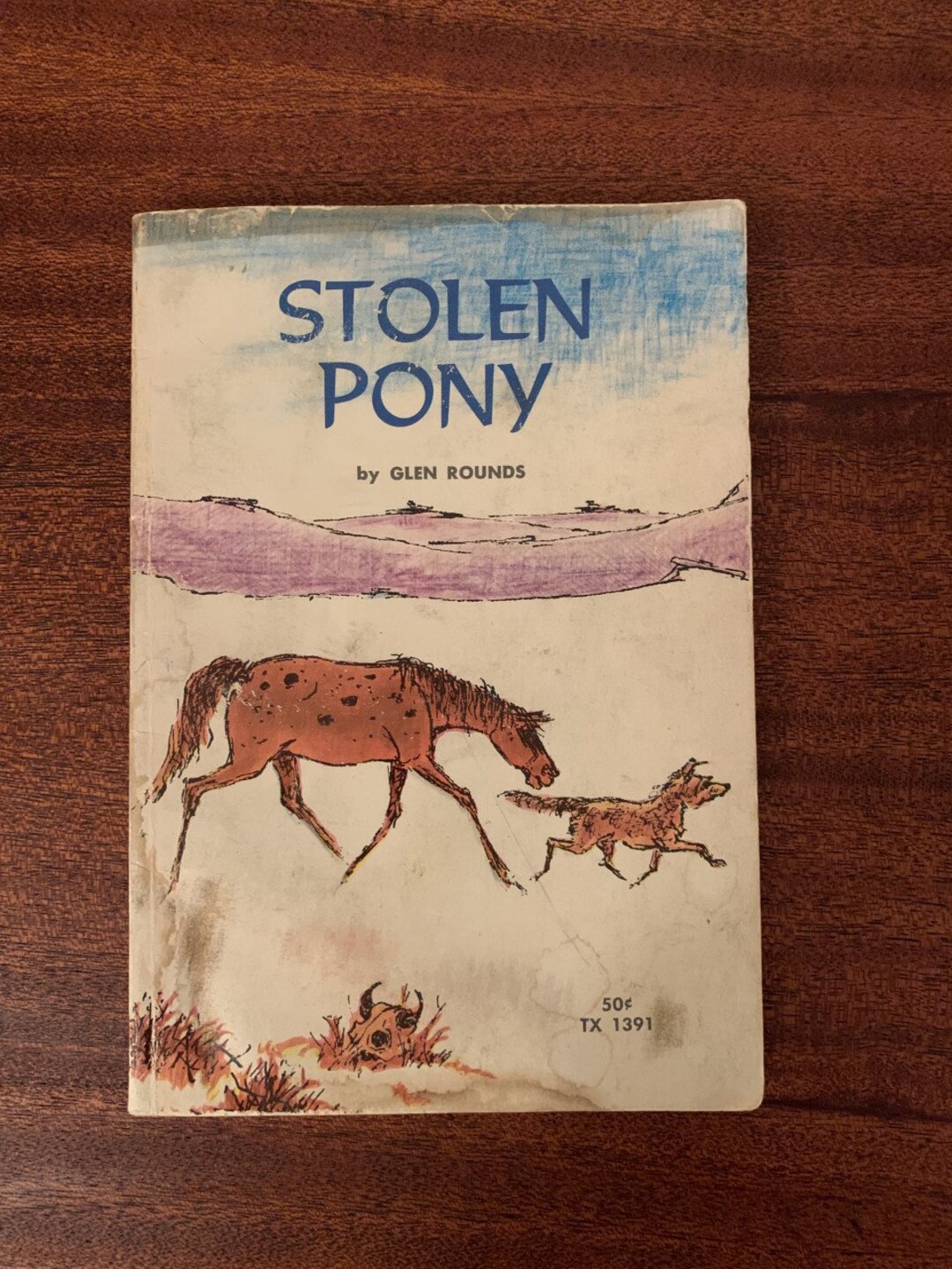 Stolen Pony by Glen Rounds ~ 1969 ~ Vintage Children's Book - Etsy