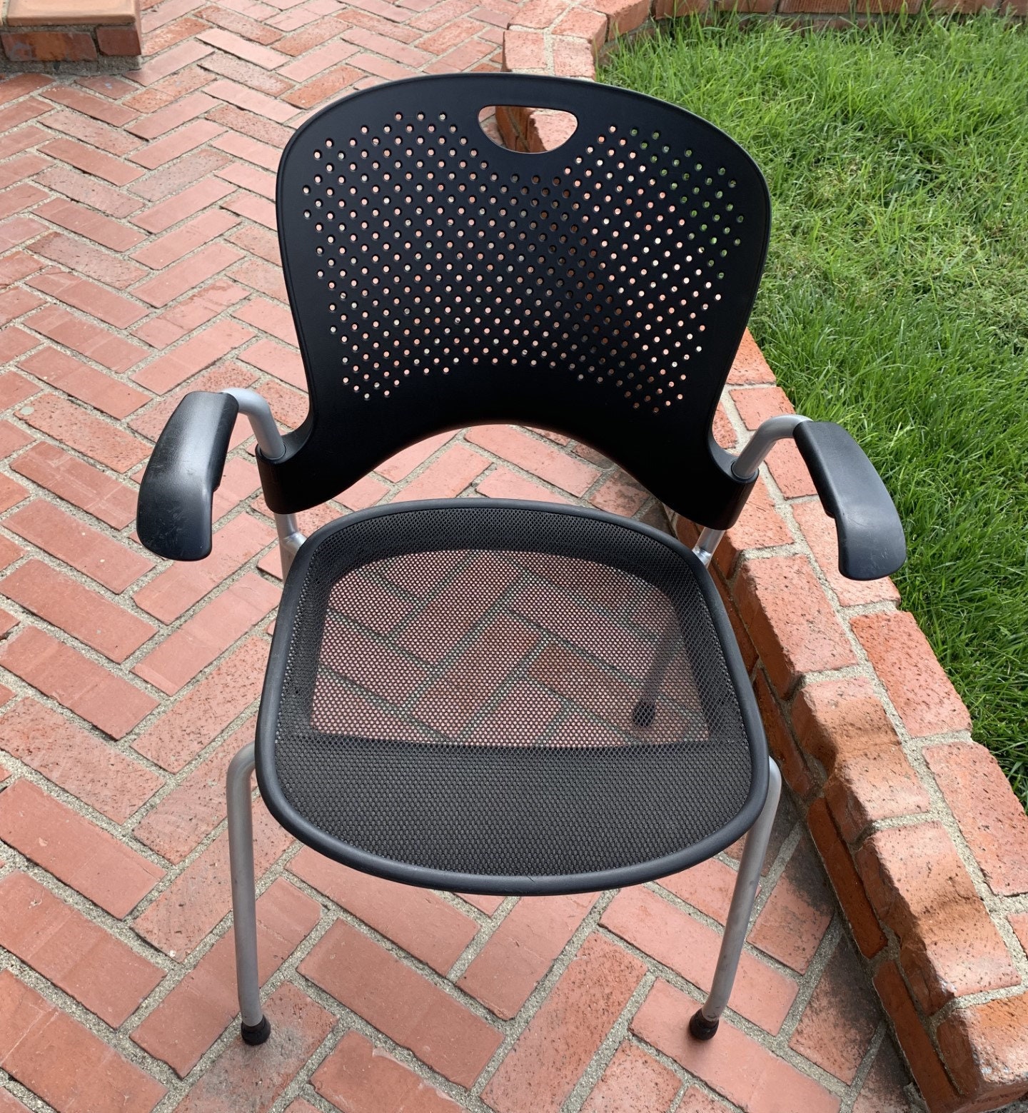 Herman Miller Caper Stackable Chair With Armrest (shipping is NOT Free ...