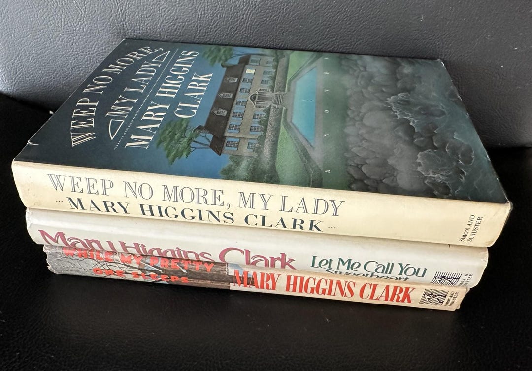 Mary Higgins Clark ~ Lot of 3 Hardcover Books. - Etsy