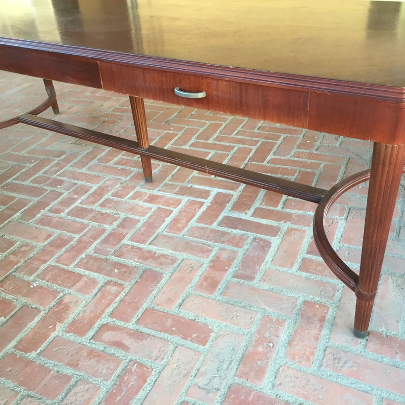 Vintage Mid Century Stow-davis Conference or Dining Table (shipping NOT ...