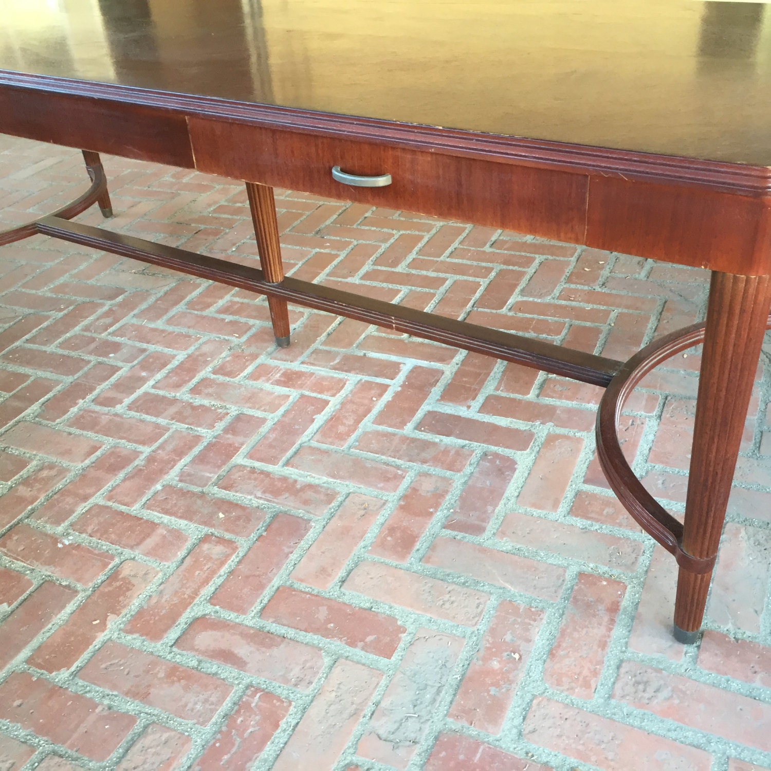Vintage Mid Century Stow-davis Conference or Dining Table (shipping NOT ...